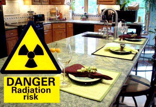 Granite kitchen worktops are radioactive and can be more dangerous than ...